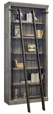 Avondale Bookcase with Metal Ladder - 94"H — Planner 5D