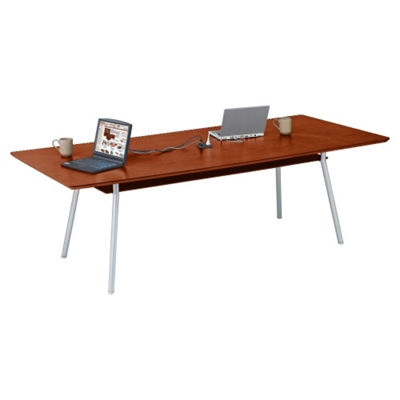 Conference Table with Underside Shelf and Data Port - 60" x 36 ...