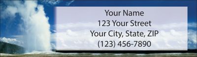 America's National Parks Return Address Label