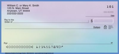 Reflections Personal Checks