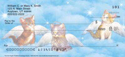 Purr-fect Angels Personal Checks