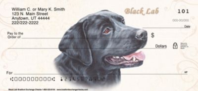 Black Lab Personal Checks
