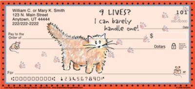 Cats Rule Personal Checks
