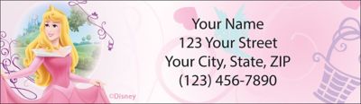 Disney Princess Dreams Return Address Label