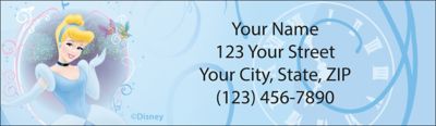Disney Princess Dreams Return Address Label