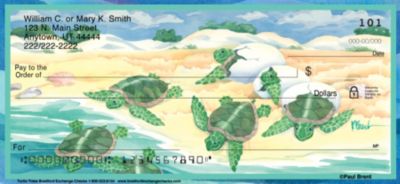 Turtle Tides Personal Checks