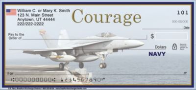 Navy Personal Checks