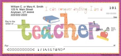 Teachers Rule! Personal Checks