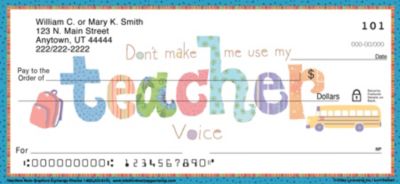 Teachers Rule! Personal Checks