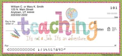 Teachers Rule! Personal Checks