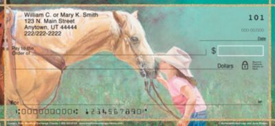 Cowboy Kids Personal Checks