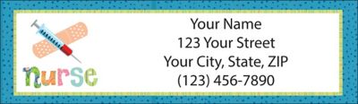 Nurses Rule! Return Address Label
