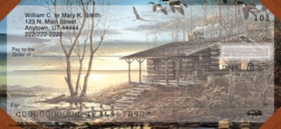 Terry Redlin's Cabin Retreat Personal Checks
