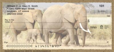 Elephants Personal Checks