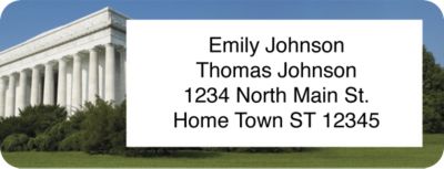 Our Nation's Capital Return Address Label