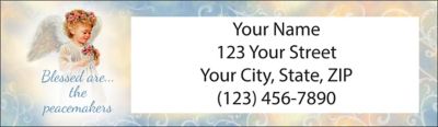 Blessed Angels Return Address Label