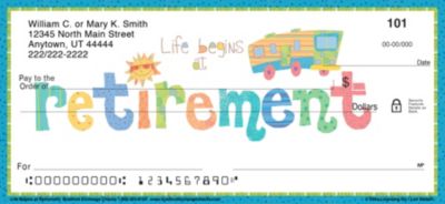 Life Begins at Retirement Personal Checks