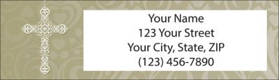 The Rosary Prayer Return Address Label
