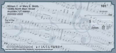 Sheet Music Personal Checks