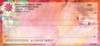 Pretty Petals Personal Checks