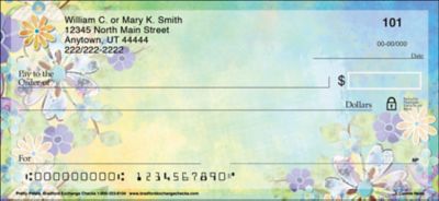 Pretty Petals Personal Checks