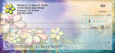 Pretty Petals Personal Checks