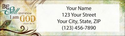 Promises from God Return Address Label