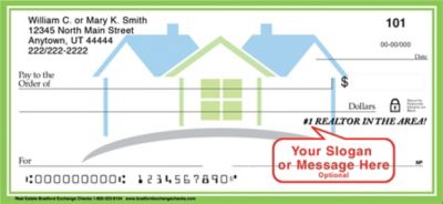 Real Estate Personal Checks
