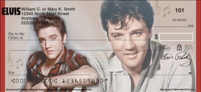 Burning Love Personal Checks