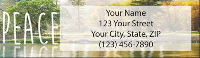 Inspired By Nature Return Address Label
