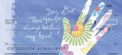 Love Letters To God Personal Checks