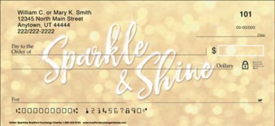 Sparkle & Shine Personal Checks