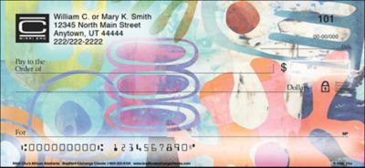 Nikki Chu's African Abstracts Personal Checks