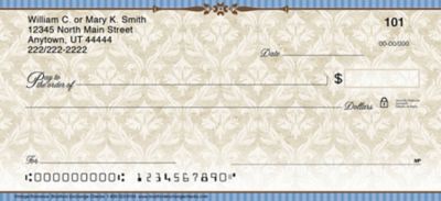 Vintage Romance Personal Checks