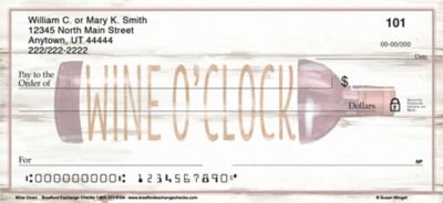 Wine Down Personal Checks