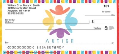 Autism Awareness Personal Checks