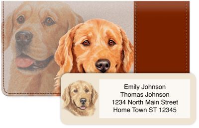 Golden Retriever Personal Checks